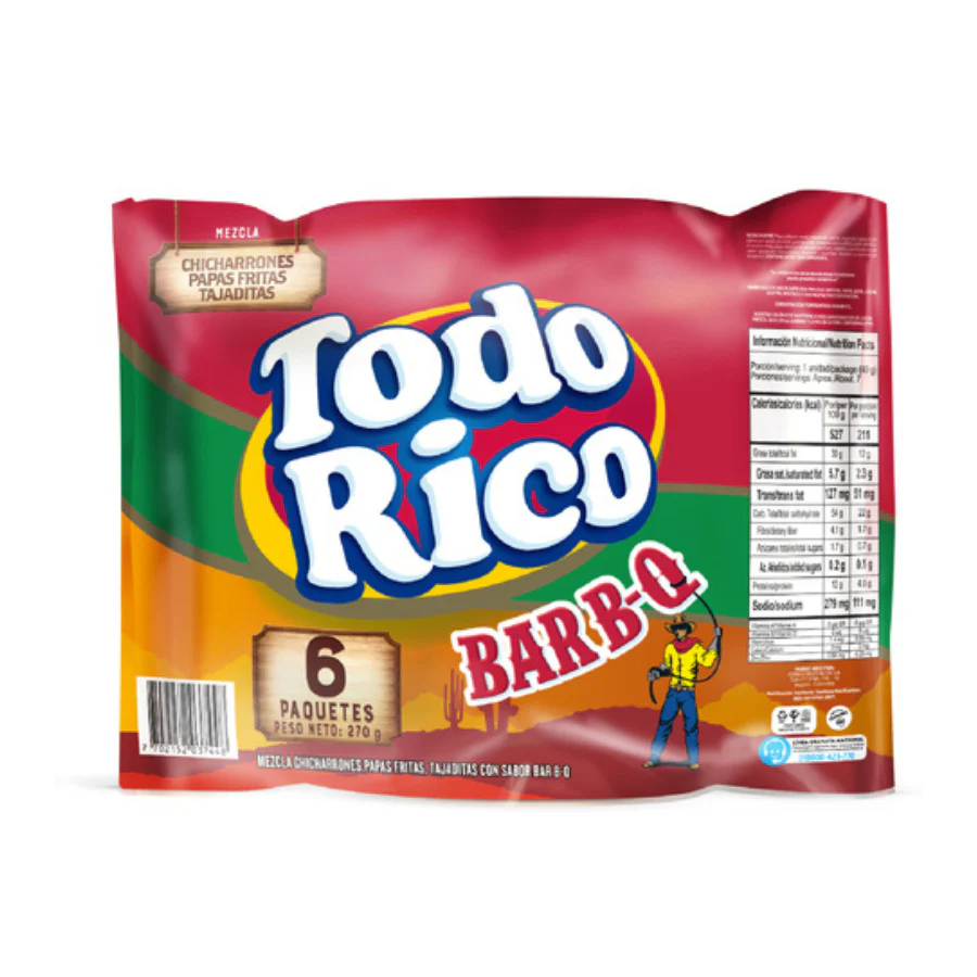 Todo Rico BBQ x 6 Unds – Manantial Market