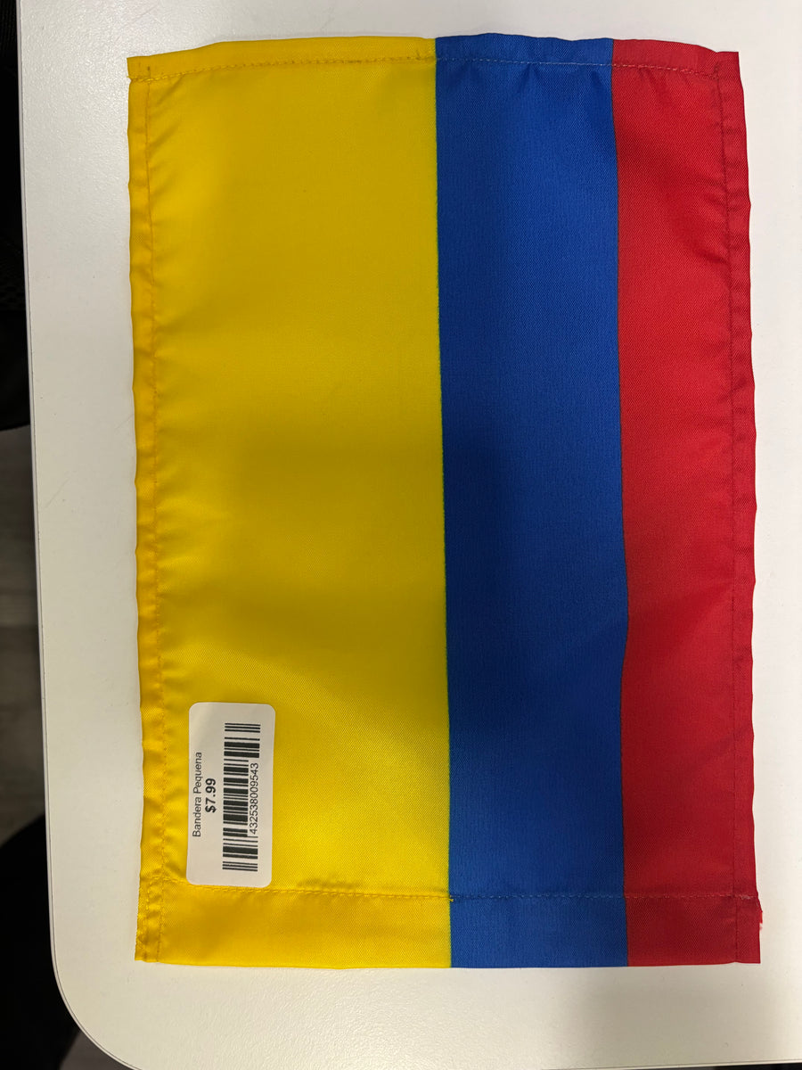 Bandera Colombiana Mini – Manantial Market