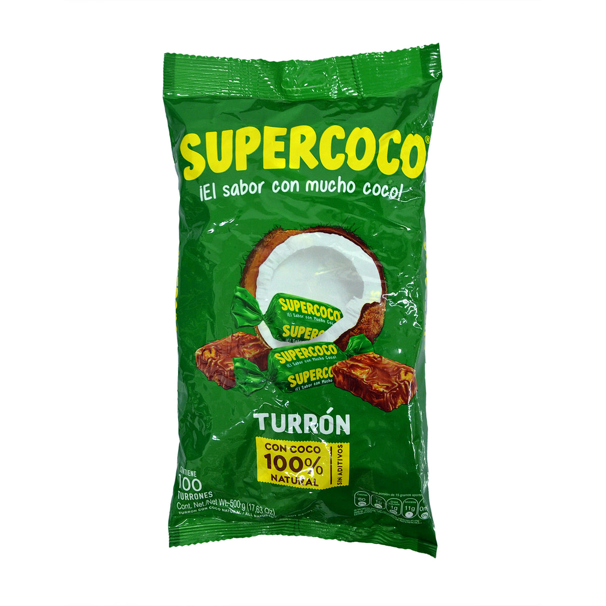 Supercoco Turron x 100 unid – Manantial Market
